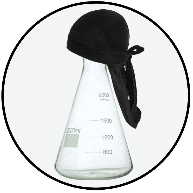 black scientists light