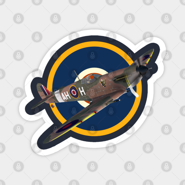 Vintage Spitfire UK Royal Air Force Roundel - Spitfire - Magnet | TeePublic