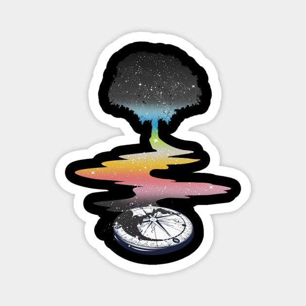 Queer Tree LGBT Gay Pride Flag - Queer - Magnet | TeePublic