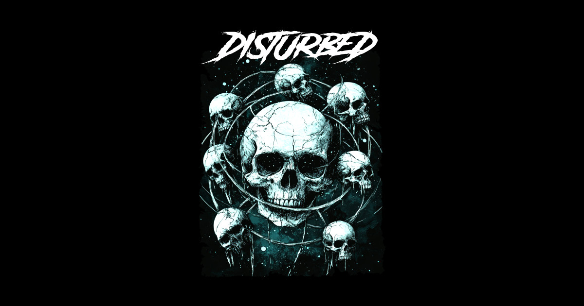 DISTURBED FAN ART - Disturbed Fan Art - Sticker | TeePublic