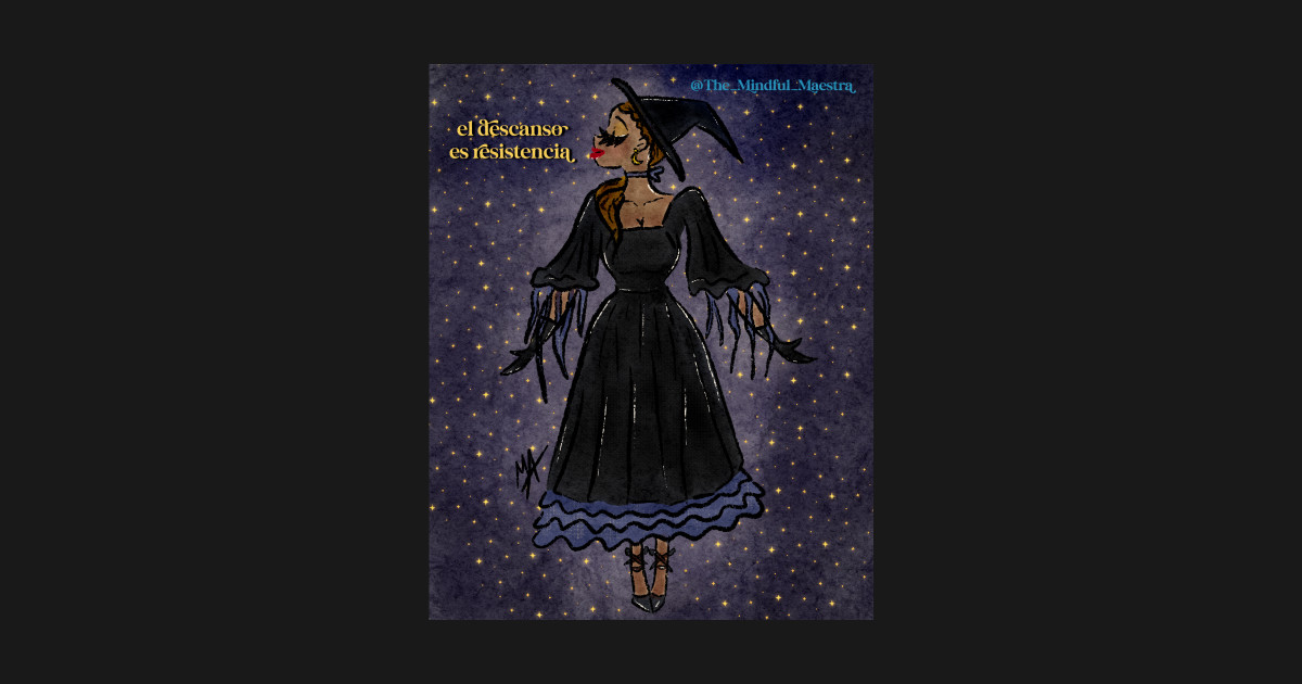 Rest is Resistance - Witch - T-Shirt | TeePublic