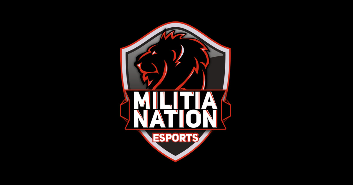 Militia Nation Logo - Militia Natin - Sticker | TeePublic