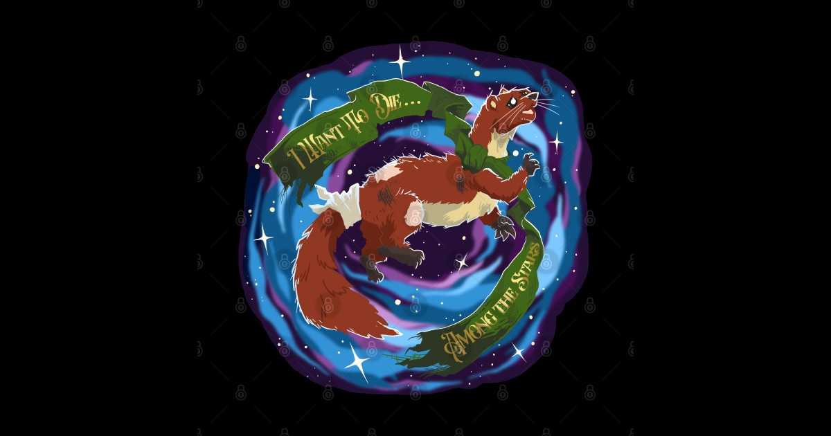 Sprinkle - The Fae Weasel - Mighty Nein - Sticker | TeePublic