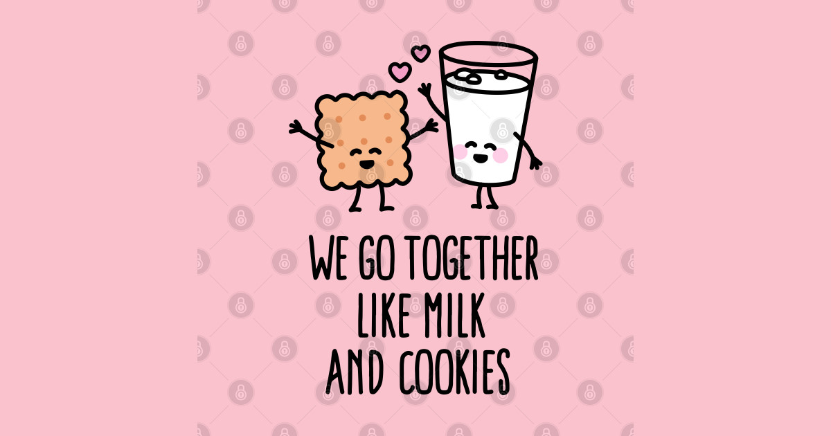 We go together like milk and cookies - Bff - Kids T-Shirt | TeePublic