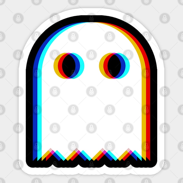Ghost - Chromatic aberrations - Ghost - Sticker | TeePublic