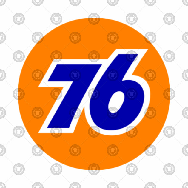 Union 76 Gasoline Logo - Union 76 - Baseball T-Shirt | TeePublic