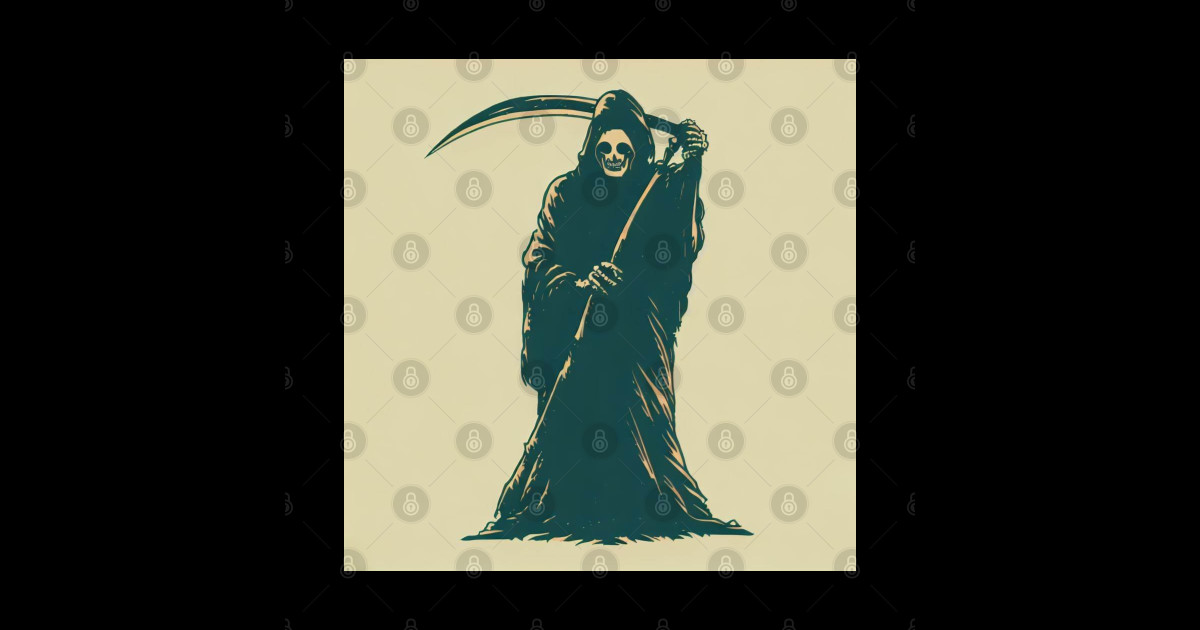 GRIM REAPER - Grim Reaper - Sticker | TeePublic