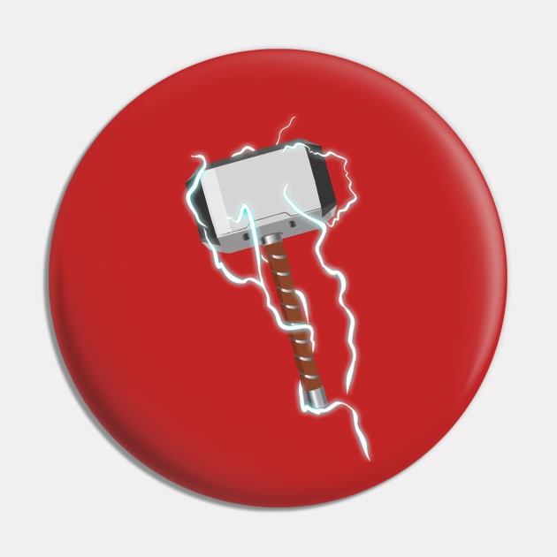 Mjolnir - Mjolnir - Pin | TeePublic
