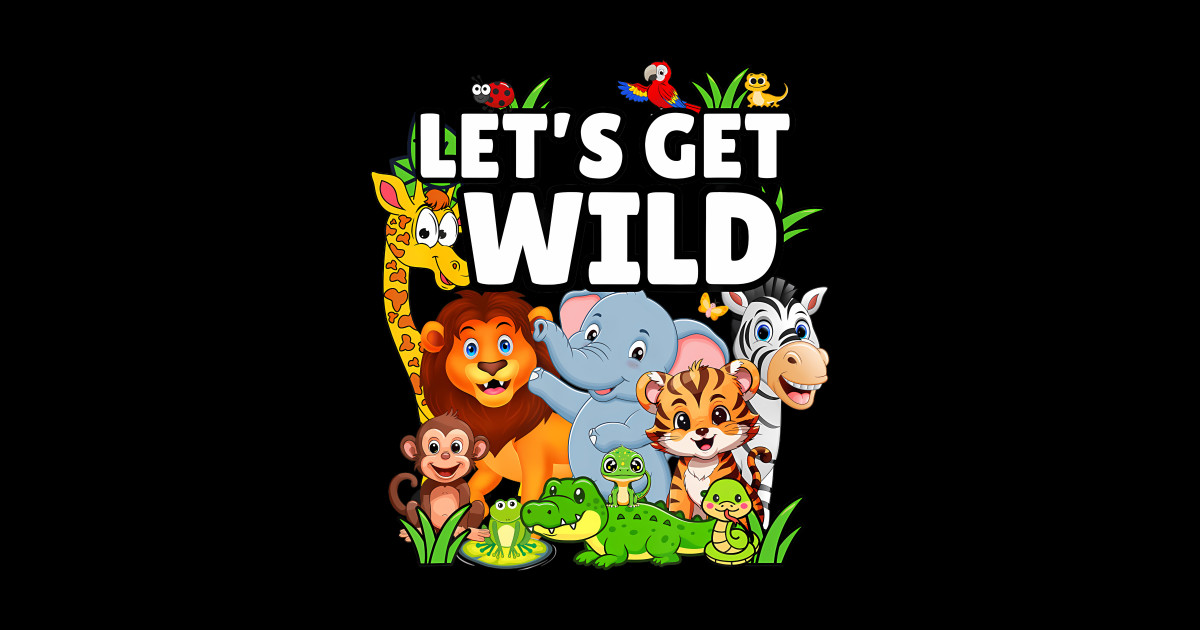 Let's Get Wild Zoo Party A Day At The Zoo Safari Zoo Animal - Zoo Party ...
