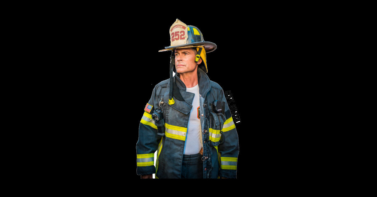 CAPTAIN OWEN STRAND - 9-1-1 LONE STAR - ROB LOWE - 9 1 1 - Sticker ...