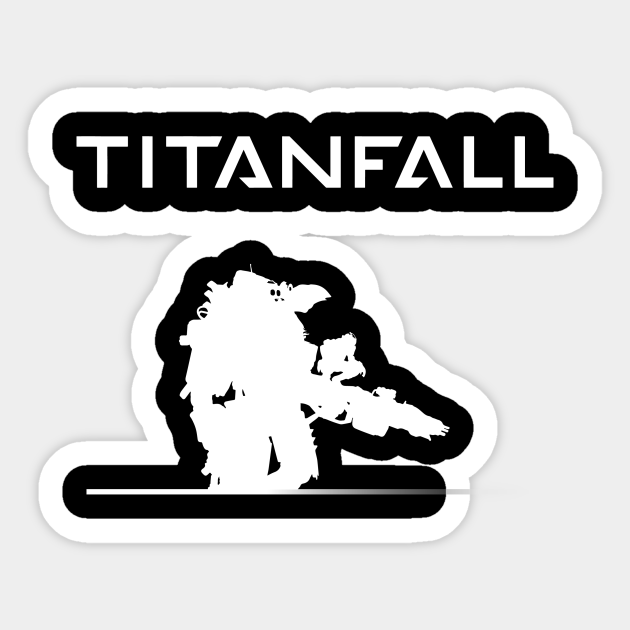 Titanfall White - Titanfall - Sticker | TeePublic