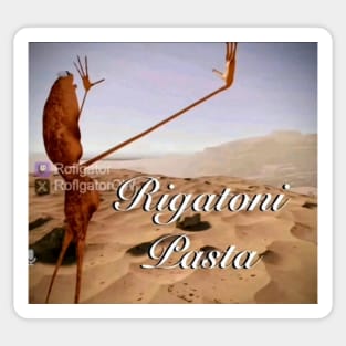 Marcus The Worm Rigatoni Pasta Stickers for Sale | TeePublic