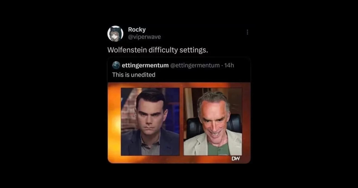 Wolfenstein Difficulty Meme – Gaming & Pop Culture Mashup - Meme - Sticker | TeePublic