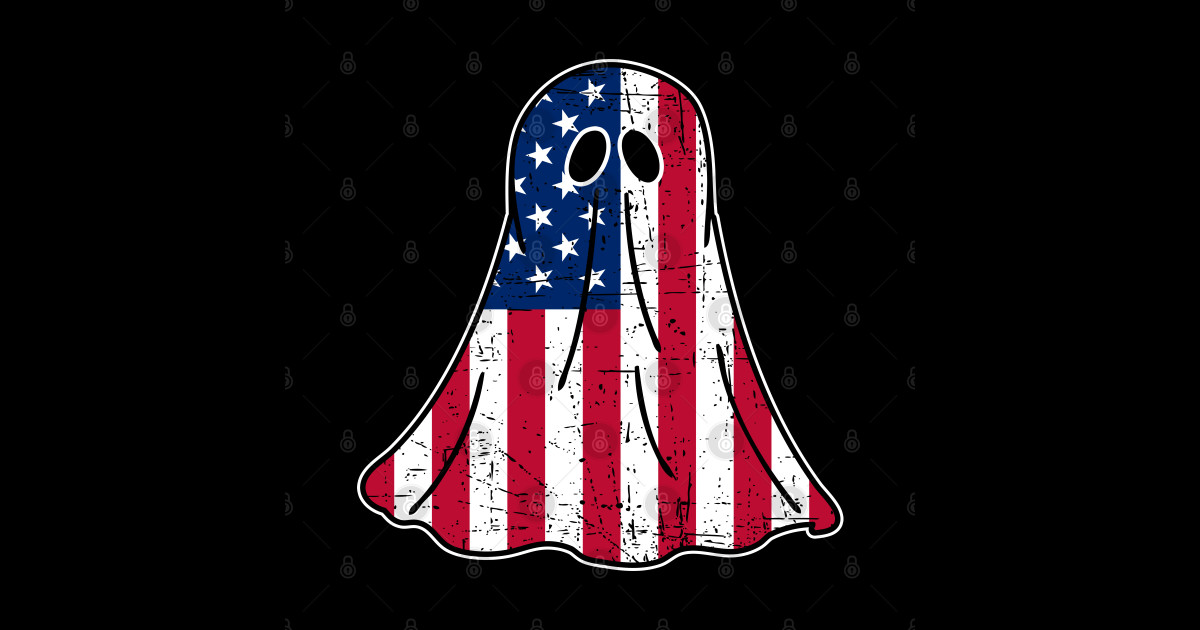 Ghost, American flag - Ghost - Magnet | TeePublic