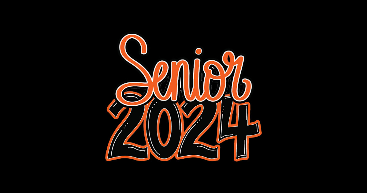 Senior 2024 - Graduating Senior - Sticker | TeePublic