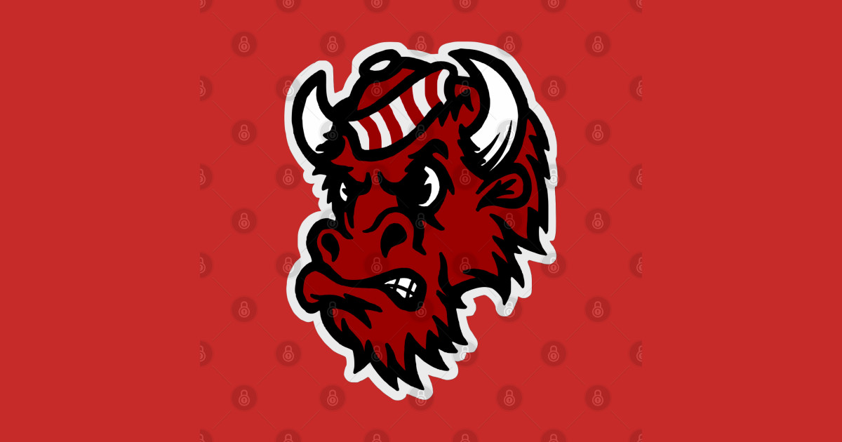 Vintage Style Bison IU Mascot - Indiana - Hoodie | TeePublic