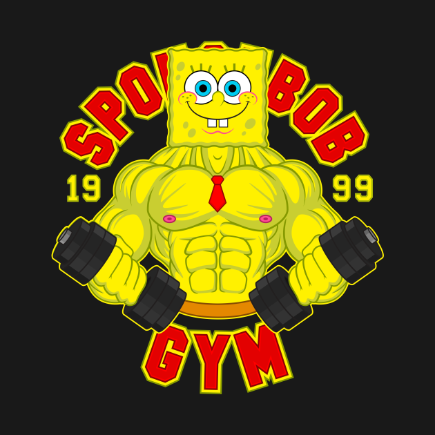Spongebob Gym - Spongebob - Hoodie | TeePublic