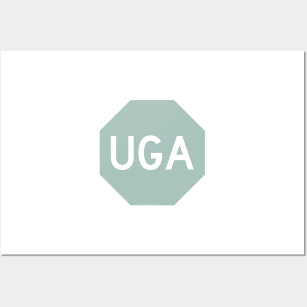 Opal Stop Codon Sign RNA UGA - Dna - Posters and Art Prints | TeePublic