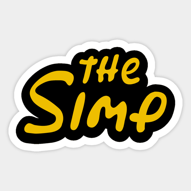 The Simp (TikTok Meme) - Simp - Sticker | TeePublic
