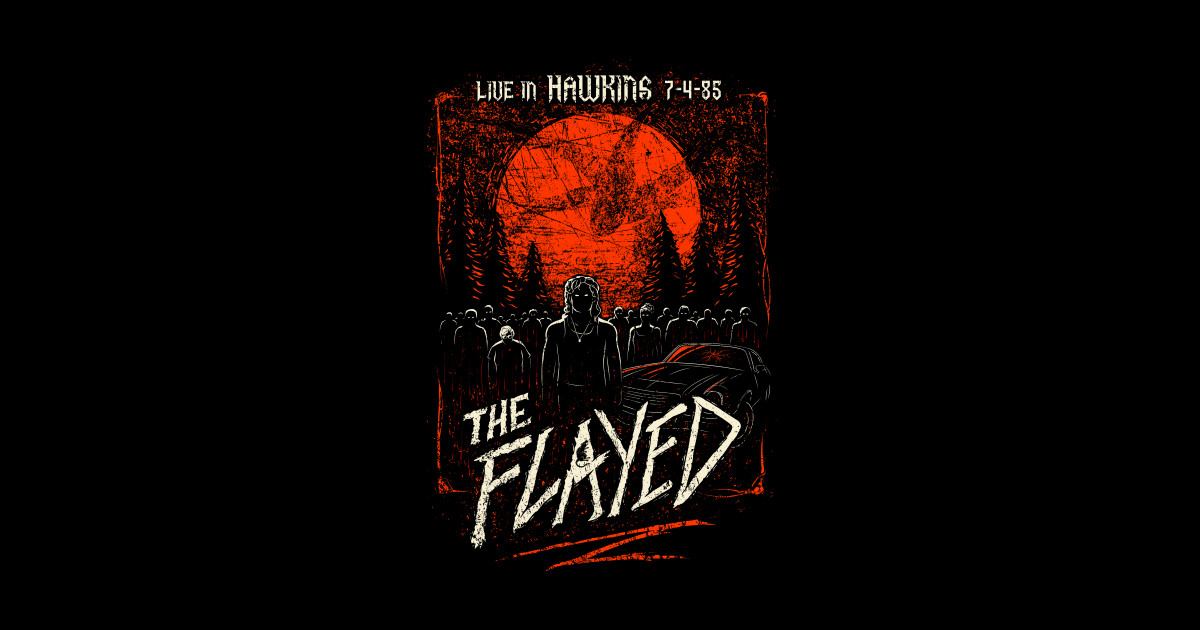 The Flayed - Stranger Things - Sticker | TeePublic