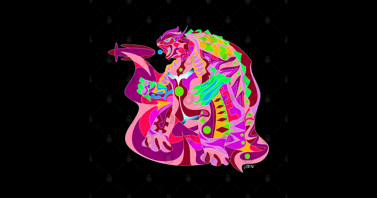 pink gamera kaiju turtle tortoise ecopop - Turtle - Posters and Art ...