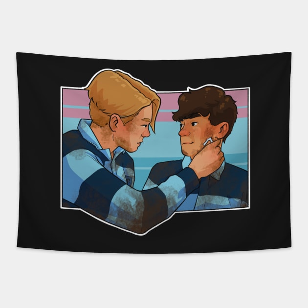 Alt Nick and Charlie - heartstopper drawing - rugby - Kit Connor ...