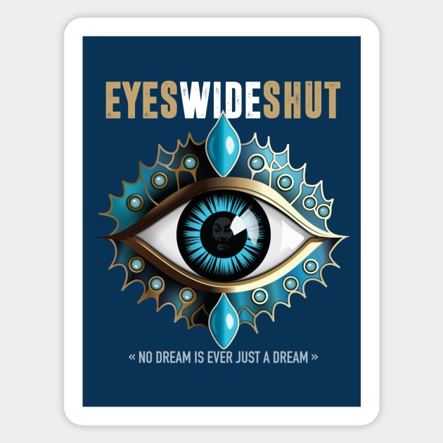 Eyes Wide Shut - Alternative Movie Poster - Eyes Wide Shut - Sticker ...
