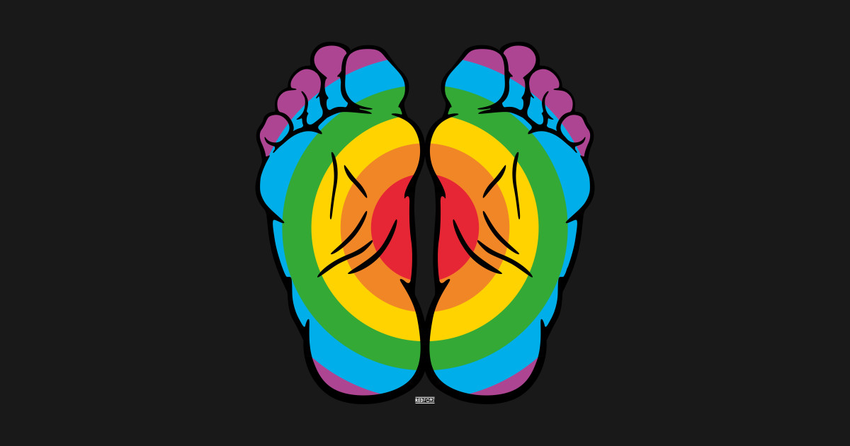 Pride Feet - Gaypride - T-Shirt | TeePublic