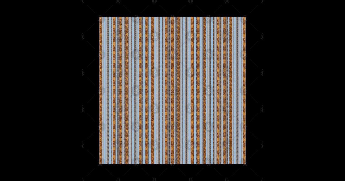 glamorous vintage lines burlesque pattern gold light blue - Royal ...