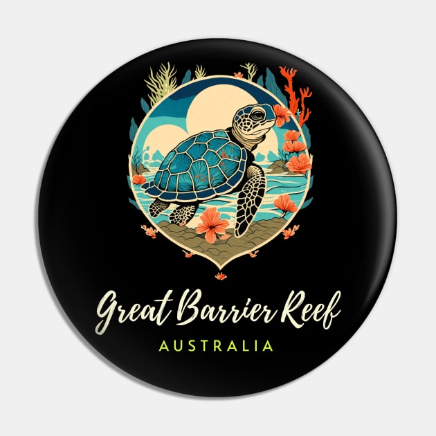 Great Barrier Reef Australia Sea Turtle Coral Reef - Great Barrier Reef ...