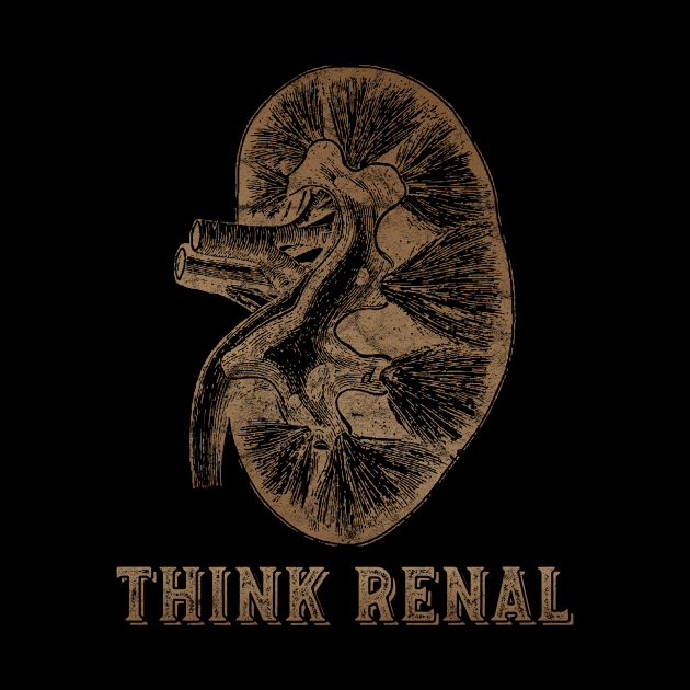 'Think Renal Nephron' Cool Kidney Excretory System - Kidney - Tapestry ...