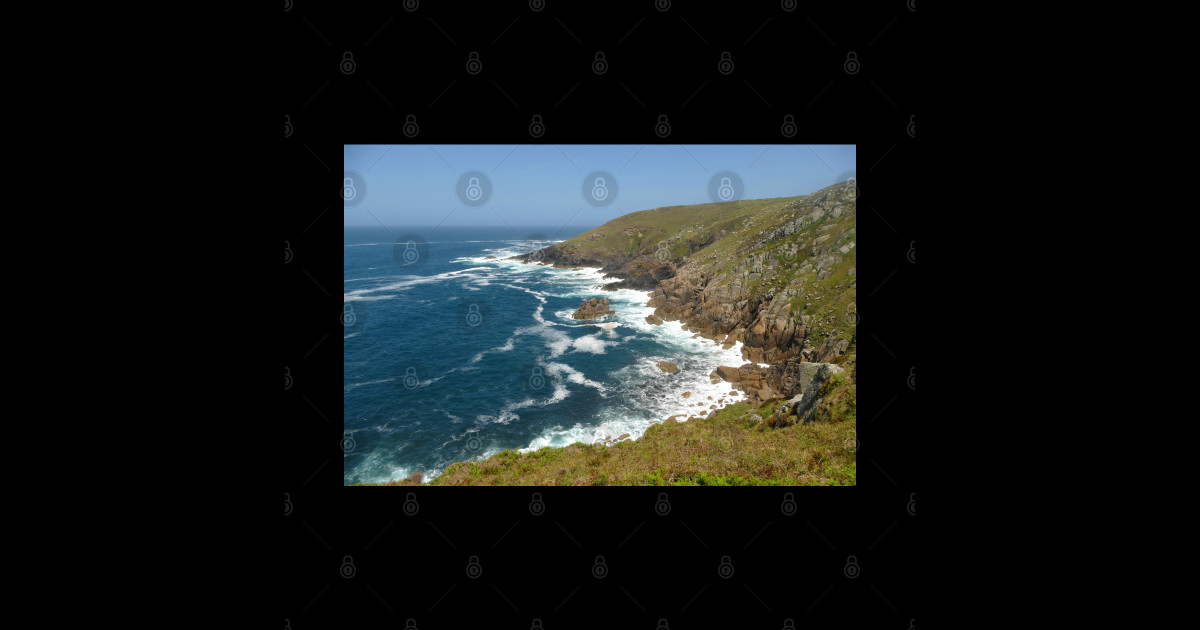 Cornish Coast - Cornish Coast - Sticker | TeePublic
