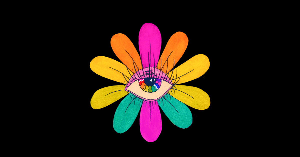 Third Eye Flower - Third Eye - Sticker | TeePublic