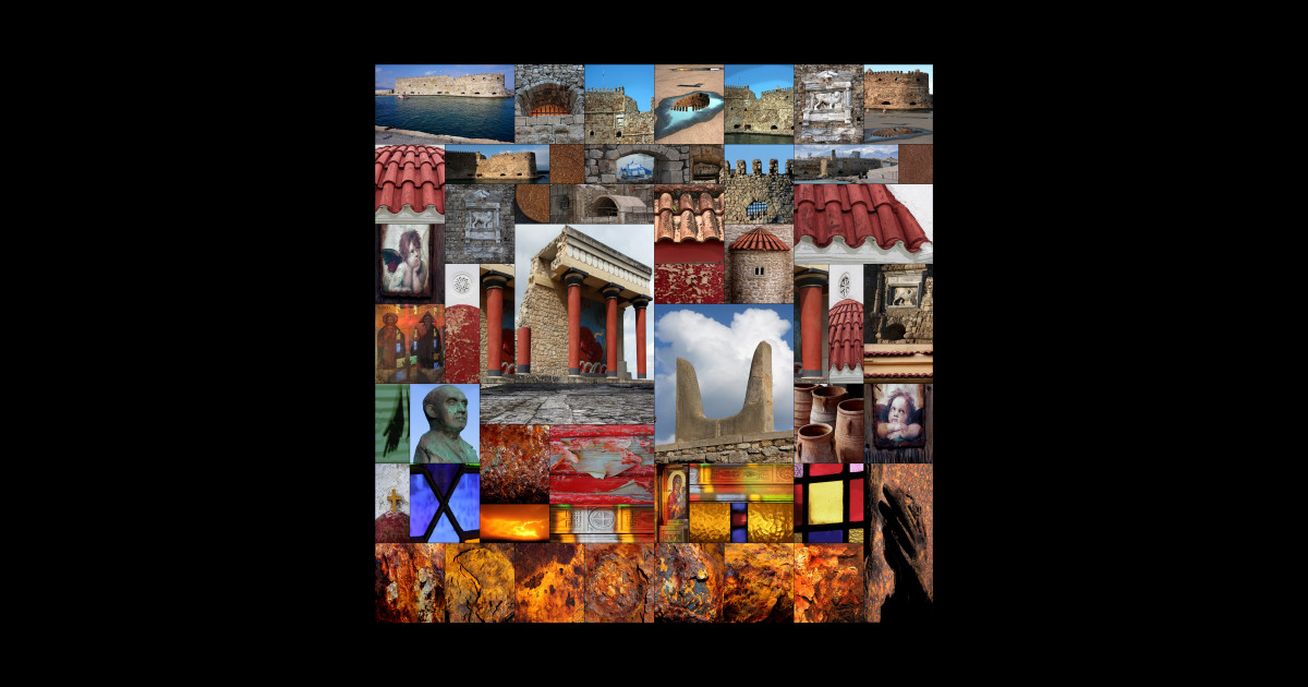 Crete, Greece - Ancient Sites - Knossos - Sticker | TeePublic