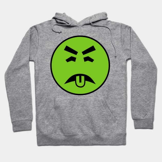Yuck Emojis, Yuk Symbol - Mr Yuck Means No Stay Away - Hoodie | TeePublic