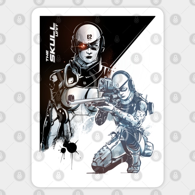 MGSV Skull Unit V1 - Metal Gear Solid - Sticker | TeePublic