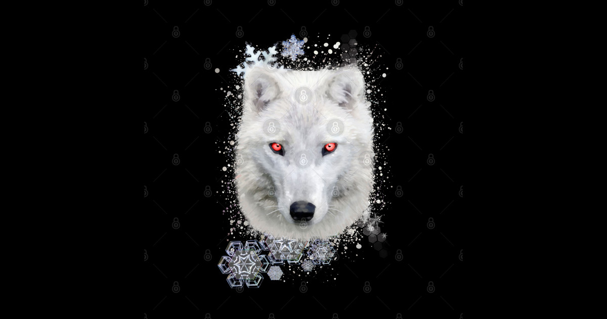 White Wolf - Wolf - Sticker | TeePublic