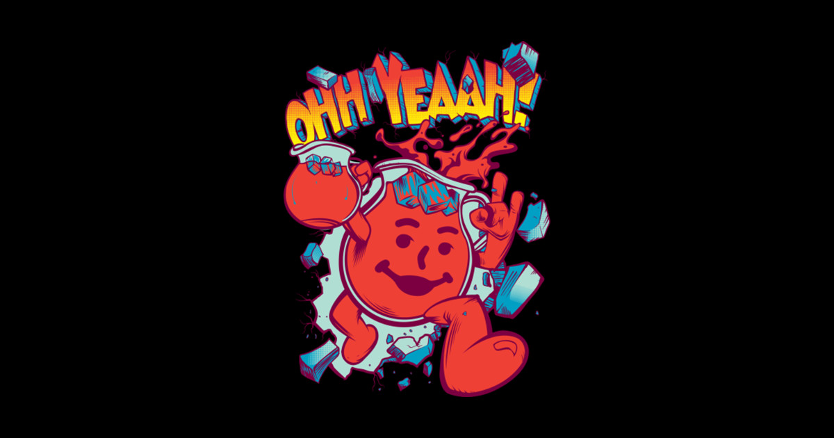OHH YEAH! Kool Aid Man - Ohh Yeah Kool Aid Man - Sticker | TeePublic