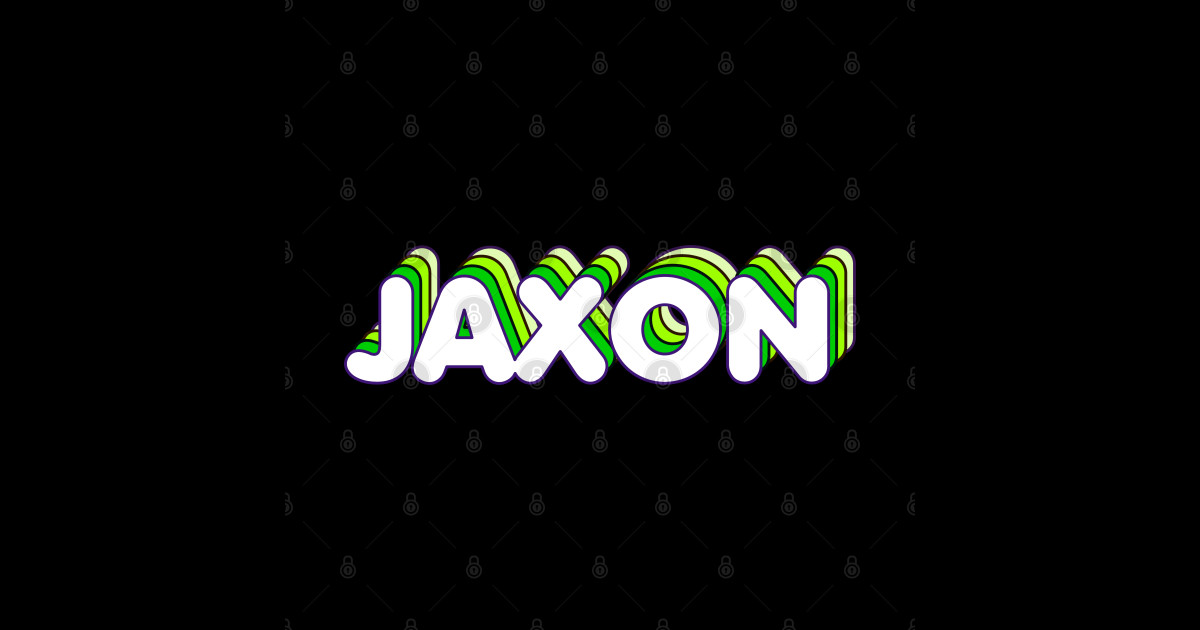 Jaxon Green Layer Name Label - Jaxon Green Layer Name Label - Sticker ...