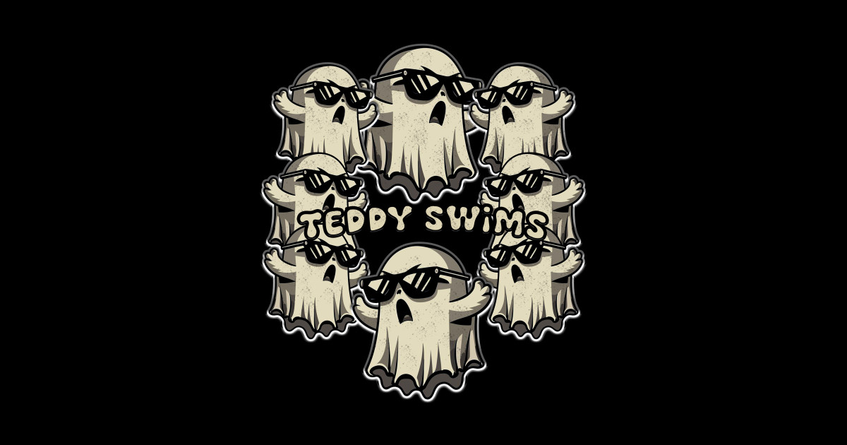 Teddy Swims Ghost Vintage - Teddy Swims - Sticker | TeePublic