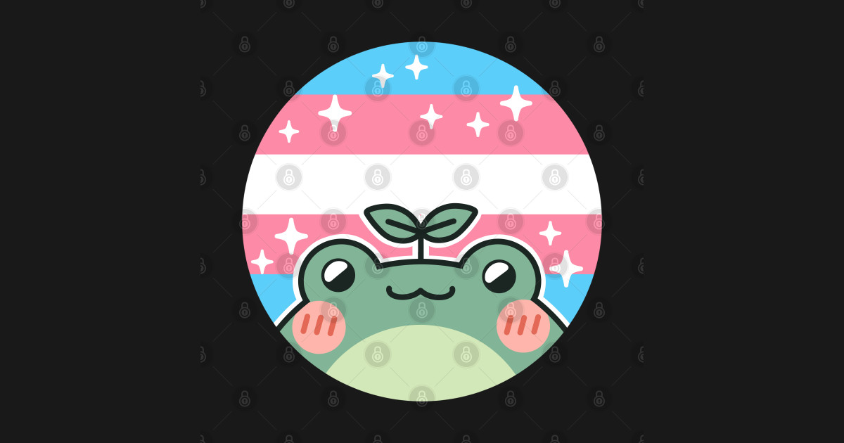 Transgender Pride Frog | LGBTQ Flag - Lgbtq - T-Shirt | TeePublic