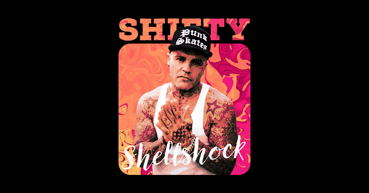 Vintage Shifty Shellshock - Shifty Shellshock - Sticker | TeePublic