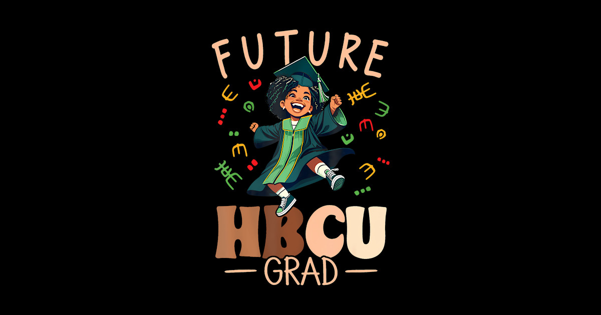 Future Hbcu Grad History Black Graduation Hbcu - Future Hbcu - Sticker ...