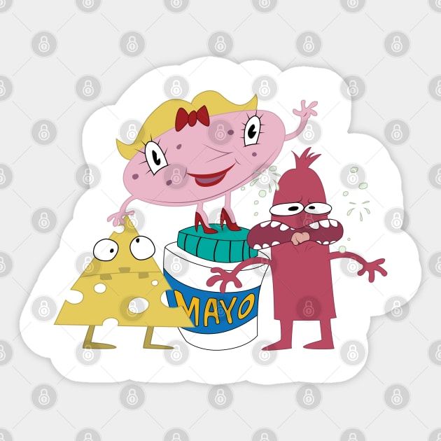 Wacky Deli, Yeah! - Humor - Sticker | TeePublic