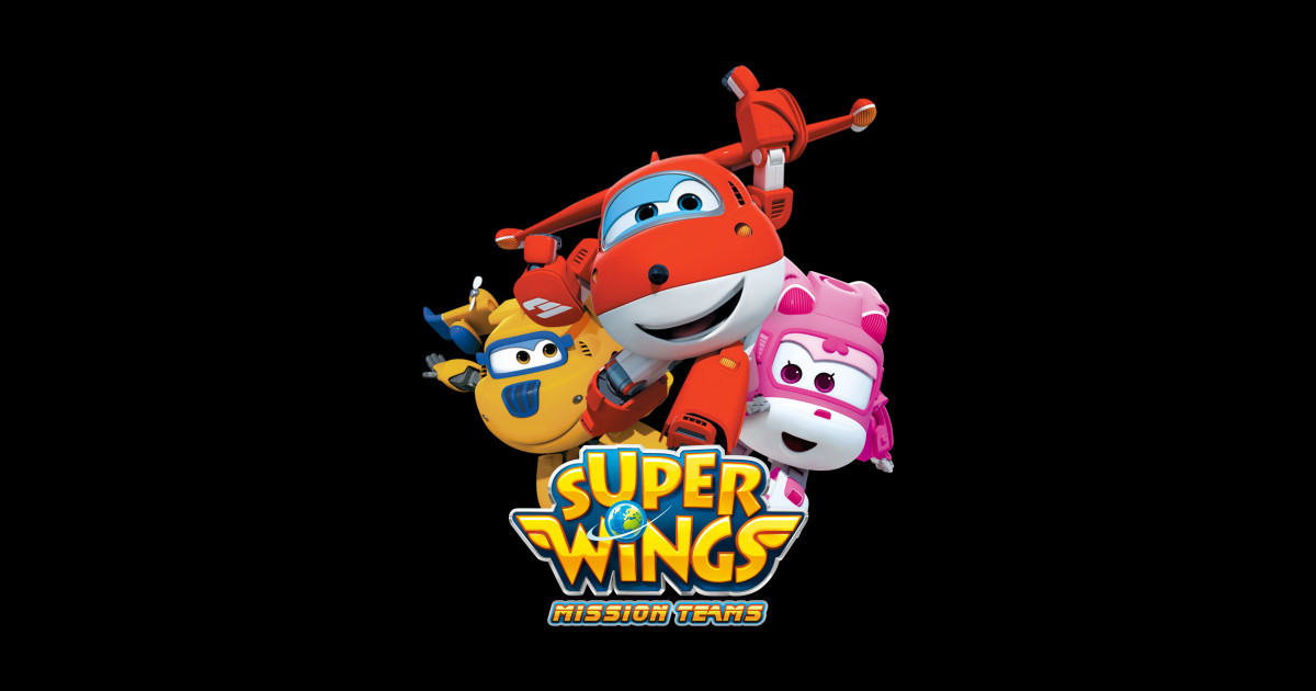 Super Wings Mission Teams - Super Wings - Sticker | TeePublic