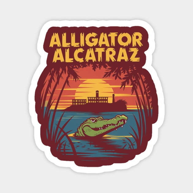 ALLIGATOR ALCATRAZ - SUNSET ALCATRAZ PRISON - Alligator Alcatraz ...