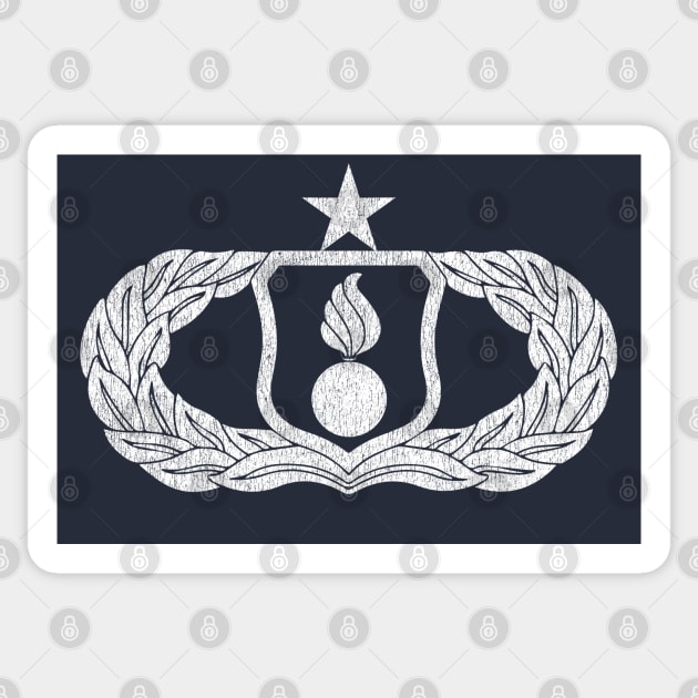 USAF AMMO Badge - Crew Chief - Usaf Ammo - Sticker | TeePublic