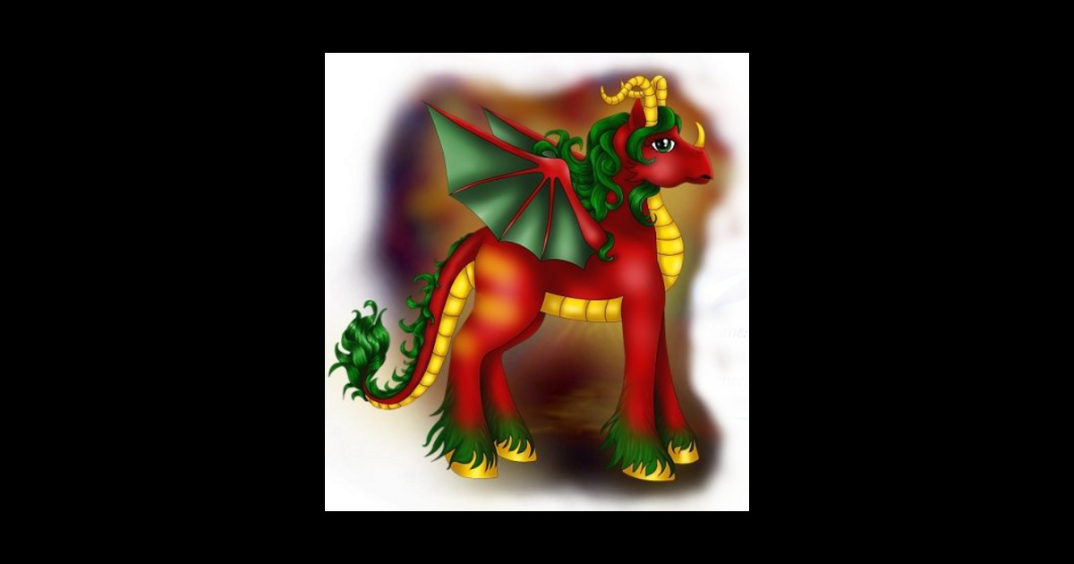 Dragonfire - Dragonfire - Sticker | TeePublic