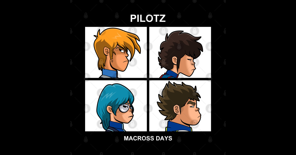 Classic Robot Mecha Anime Music Album Cover Parody - Anime - Posters ...