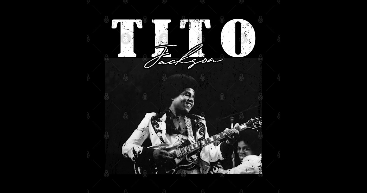 TITO JACKSON VINTAGE 70S LEGEND - Tito Jackson - Sticker | TeePublic